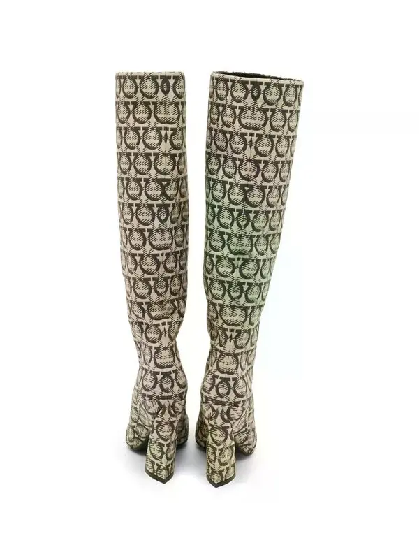 FERRAGAMO Gancini Knee-length Boots
