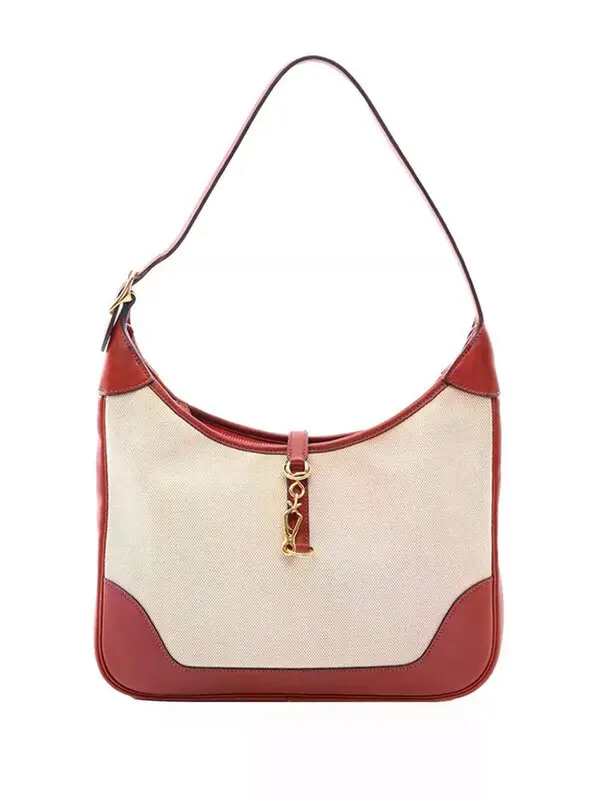 Hermès 2002 Toile Trim 31 Shoulder Bag