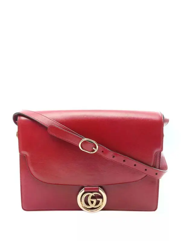 Gucci Medium Torchon Shoulder Bag - Red