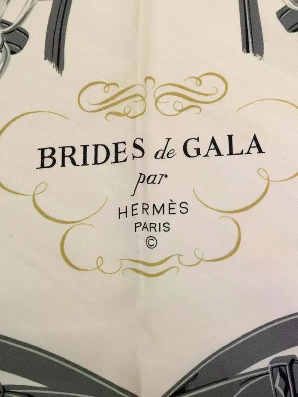 Hermès 20th Century Brides De Gala Silk Scarf 90 Scarves