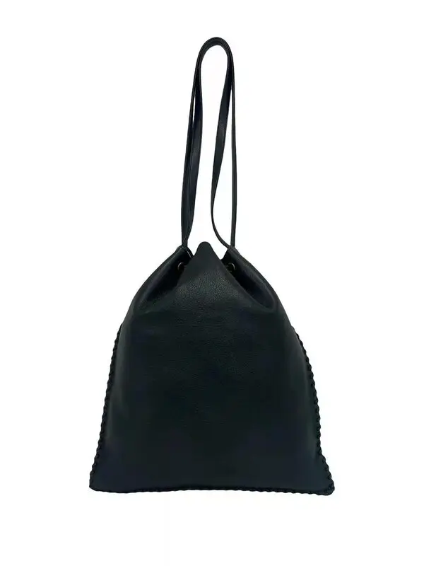 Saint Laurent 20th Century Leather Fringe Tote Bag