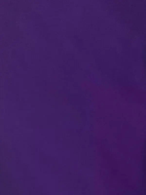Ralph Lauren Belted Silk Midi Dress - Purple
