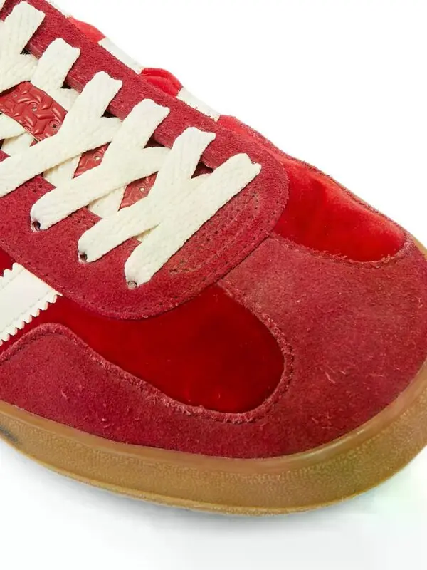Gucci X Adidas Gazelle Low-top Sneakers - Red