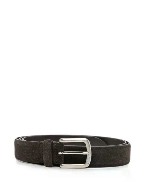 N°21 Suede Buckle Belt - Brown