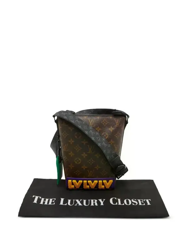 LOUIS VUITTON Rubber Cruiser Monogram Messenger Bag