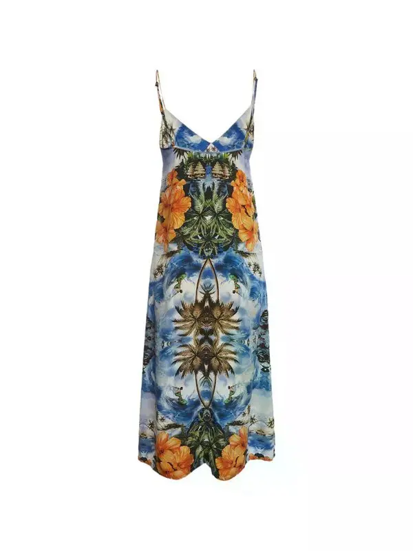 Stella McCartney Silk Midi Dress