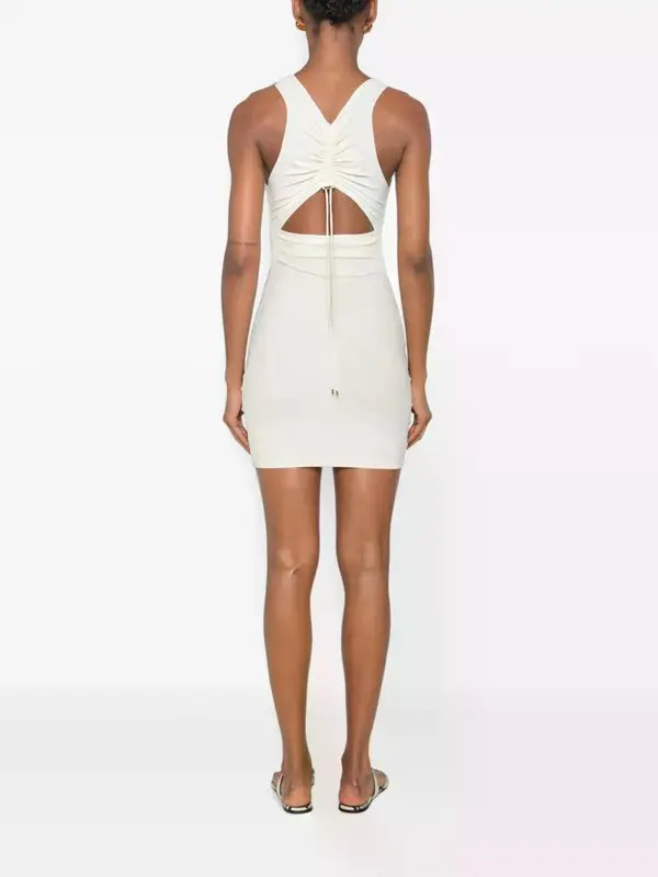 Patrizia Pepe Ruched Detail Mini Dress