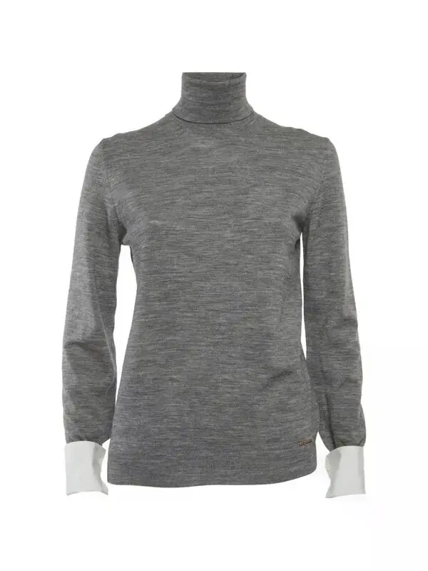 Dsquared2 Knitted Turtleneck Sweater - Grey