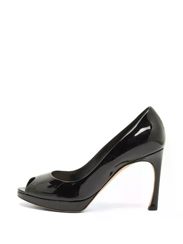 Dior Peep-toe Heeled Pumps
