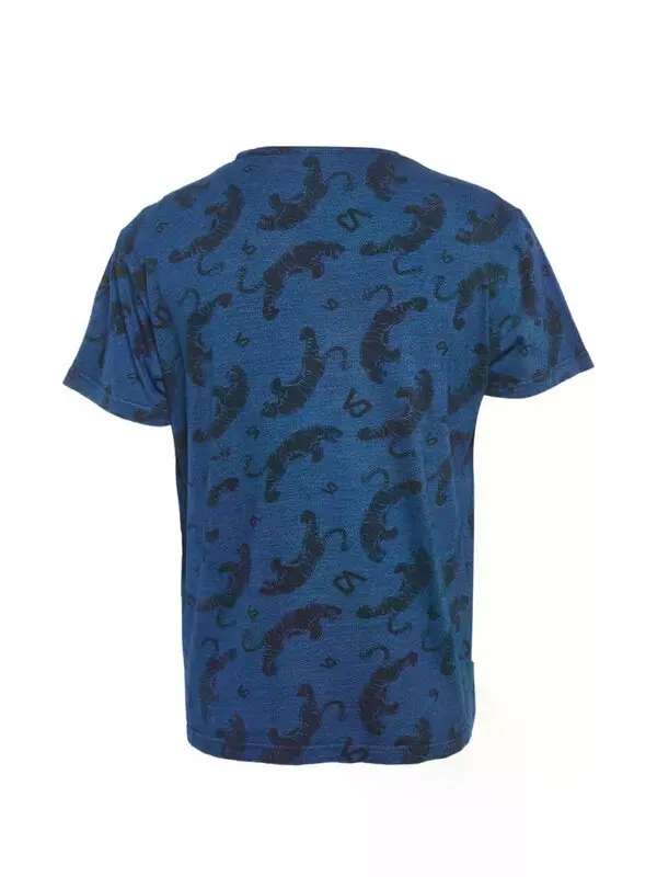Versace Tiger-print T-shirt