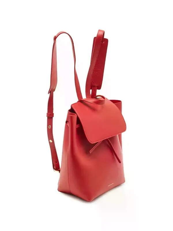 MANSUR GAVRIEL Leather Mini Backpack - Red