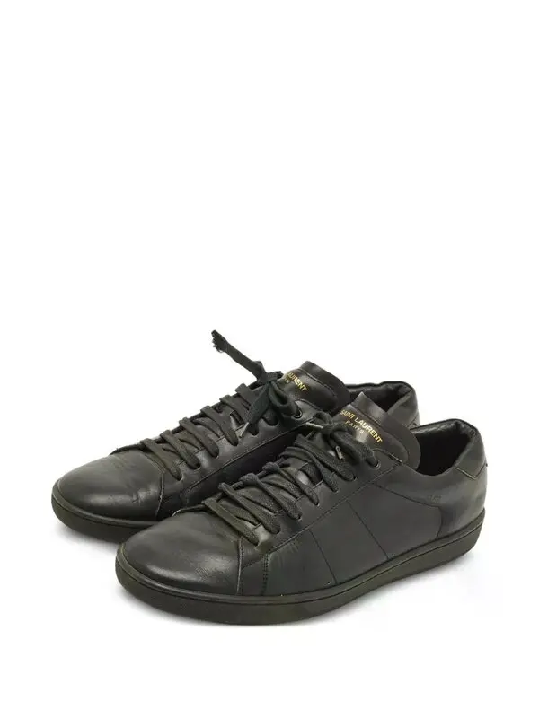 Saint Laurent Court Classic Sneakers - Black