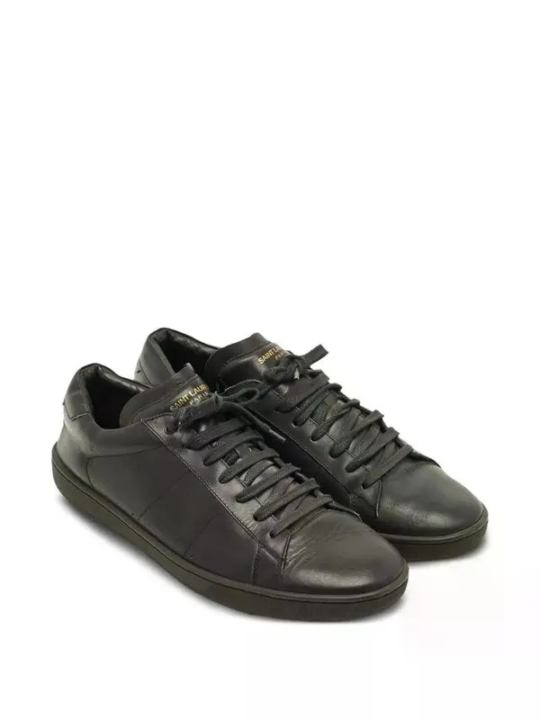 Saint Laurent Court Classic Sneakers - Black