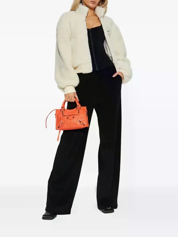 Balenciaga Lace-trim Wide-leg Trousers