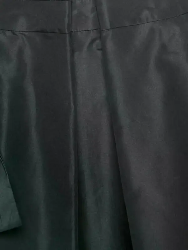 Prada Bow Detail Pleated Mini Skirt