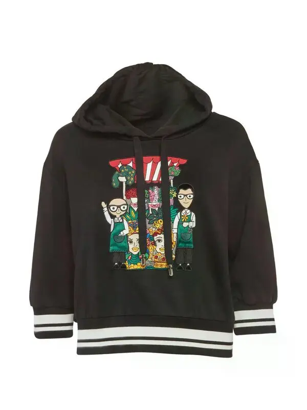 Dolce & Gabbana Dg Family Patch Hoodie