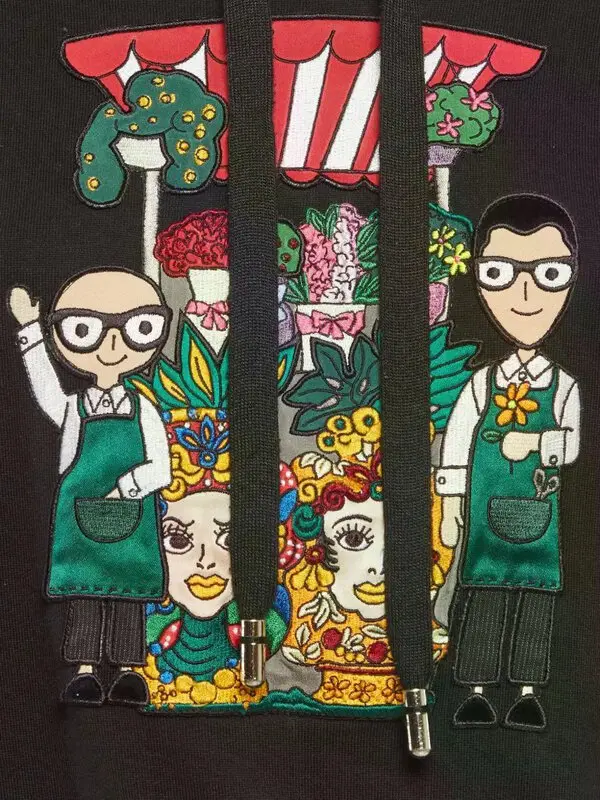 Dolce & Gabbana Dg Family Patch Hoodie