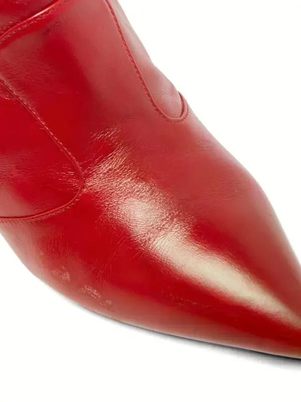 Fendi Rockoko Pointed-toe Ankle Boots