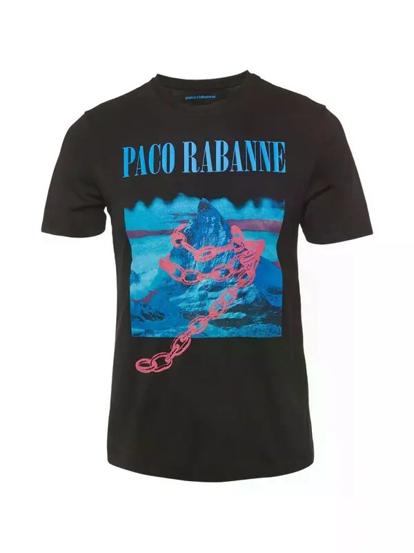 Rabanne Montagne-print T-shirt