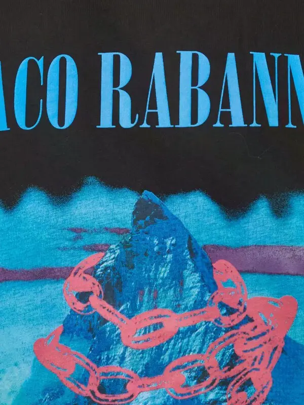 Rabanne Montagne-print T-shirt