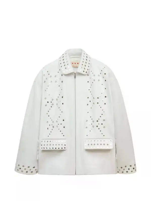 Marni Studded Leather Jacket