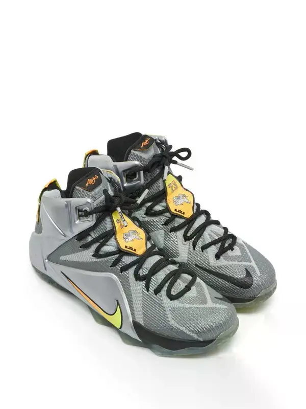 Nike Lebron 12 Flight High-top Sneakers - Grey