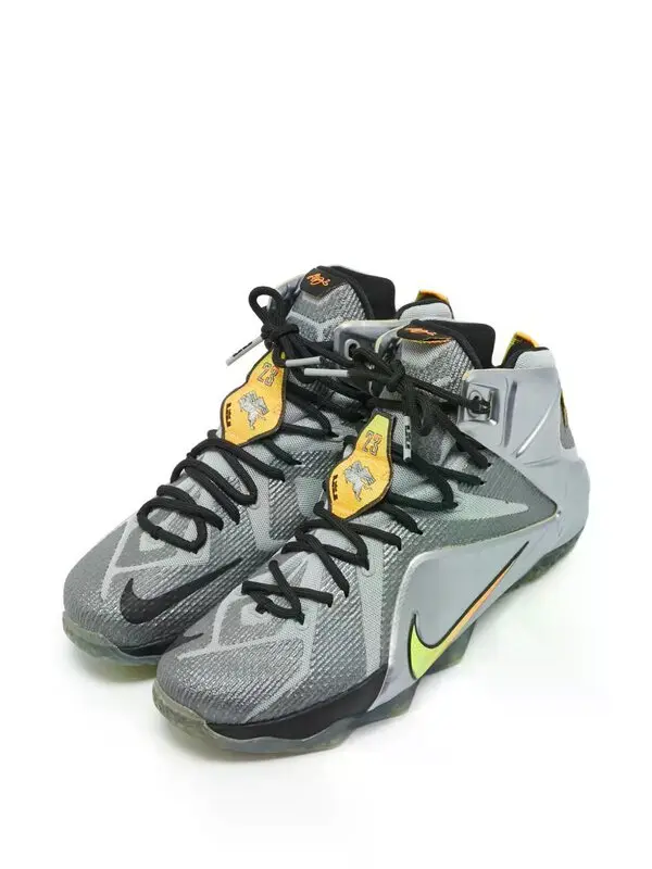 Nike Lebron 12 Flight High-top Sneakers - Grey