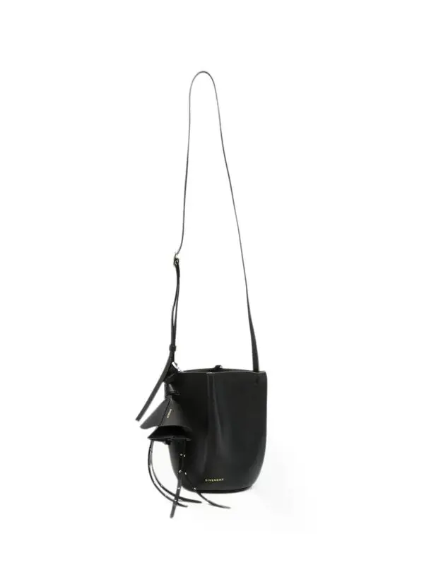 Givenchy Bow-detail Leather Crossbody Bag - Black