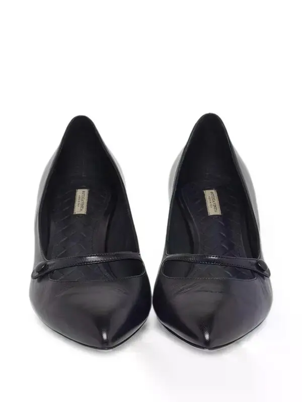 Bottega Veneta Pointed-toe Mary Jane Pumps