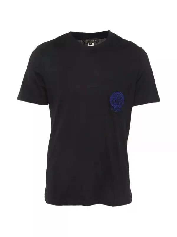 Versace Medusa Logo-detail T-shirt - Black