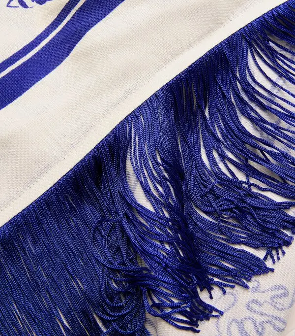 Simkhai Linen-blend Russo Pareo - Blue