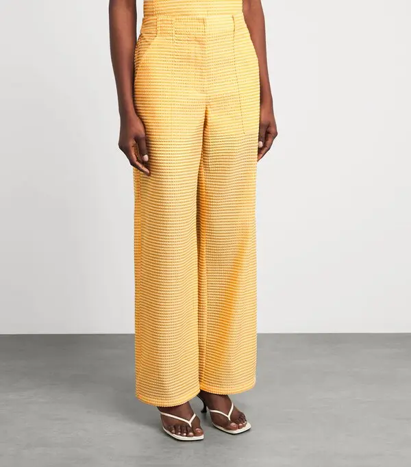 Simkhai Shepard Wide-leg Trousers - Orange
