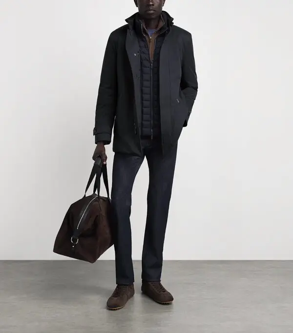 MOORER Reis-se1 Parka Coat With Detachable Hood