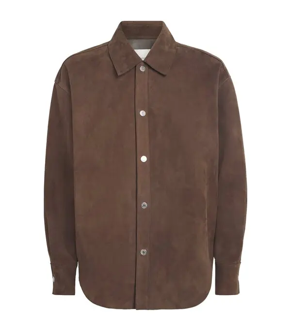 AMI Paris Suede Overshirt