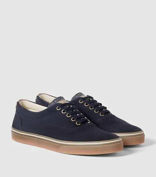 Brunello Cucinelli Suede Lace-up Sneakers - Blue