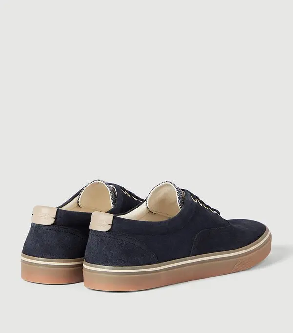 Brunello Cucinelli Suede Lace-up Sneakers - Blue