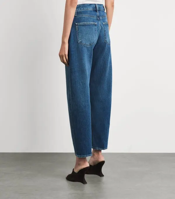 Paige Alexis Stretch-denim Wide-leg Jeans