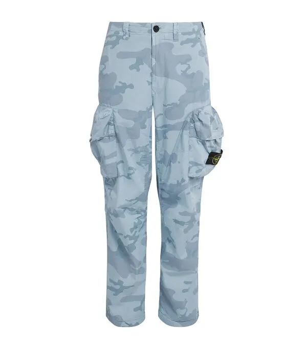 Stone Island Camouflage Cargo Trousers