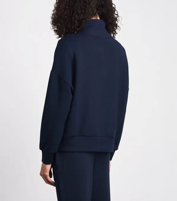 Varley Doublesoft Hawley Half-zip Sweatshirt - Navy