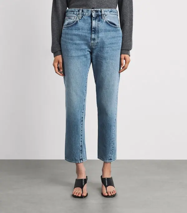 TOTEME Straight Ankle Jeans