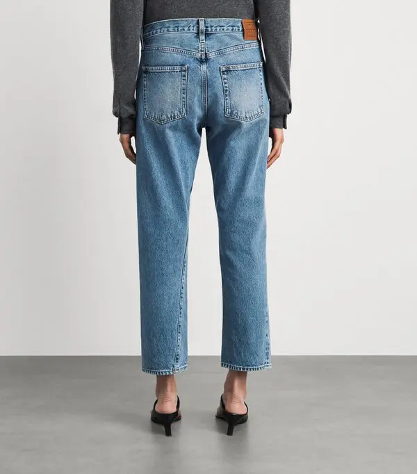 TOTEME Straight Ankle Jeans