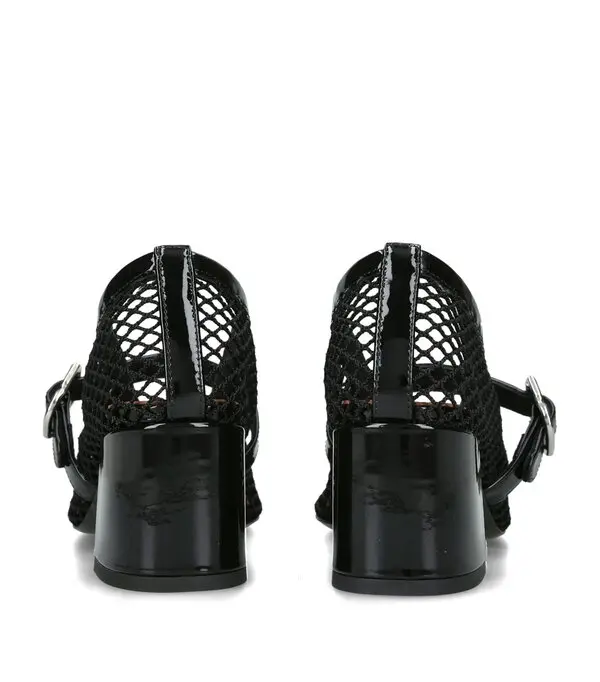 Alaïa Fishnet Pumps 55