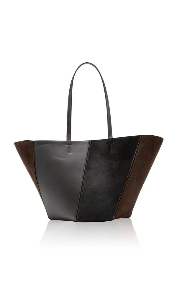 Proenza Schouler Soft Suede Hex Tote - Brown