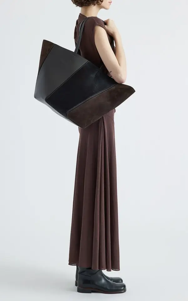 Proenza Schouler Soft Suede Hex Tote - Brown