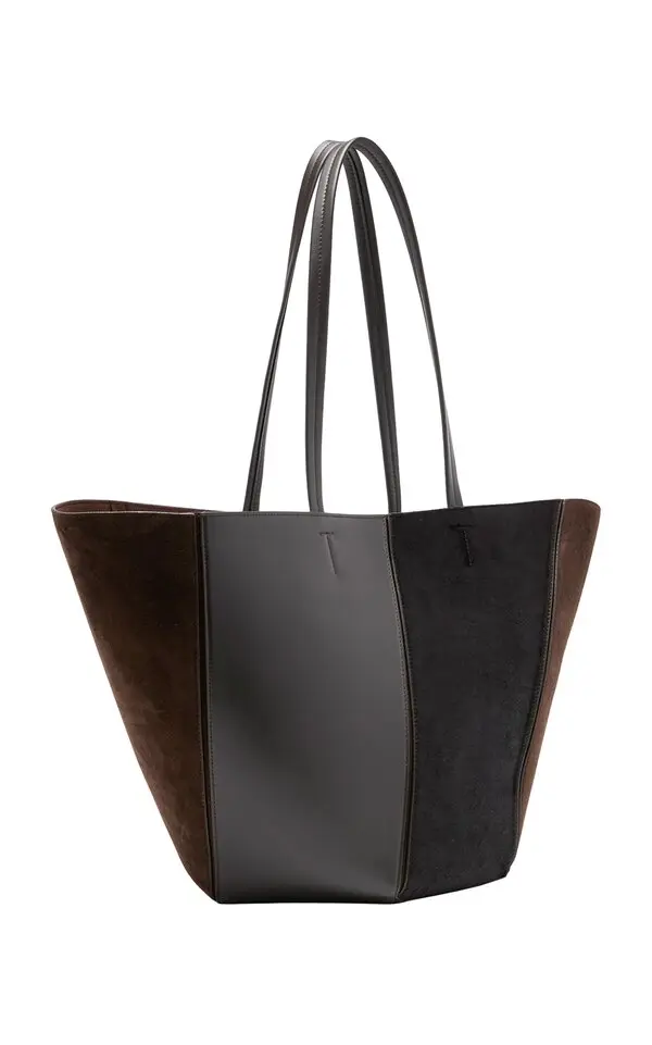 Proenza Schouler Soft Suede Hex Tote - Brown