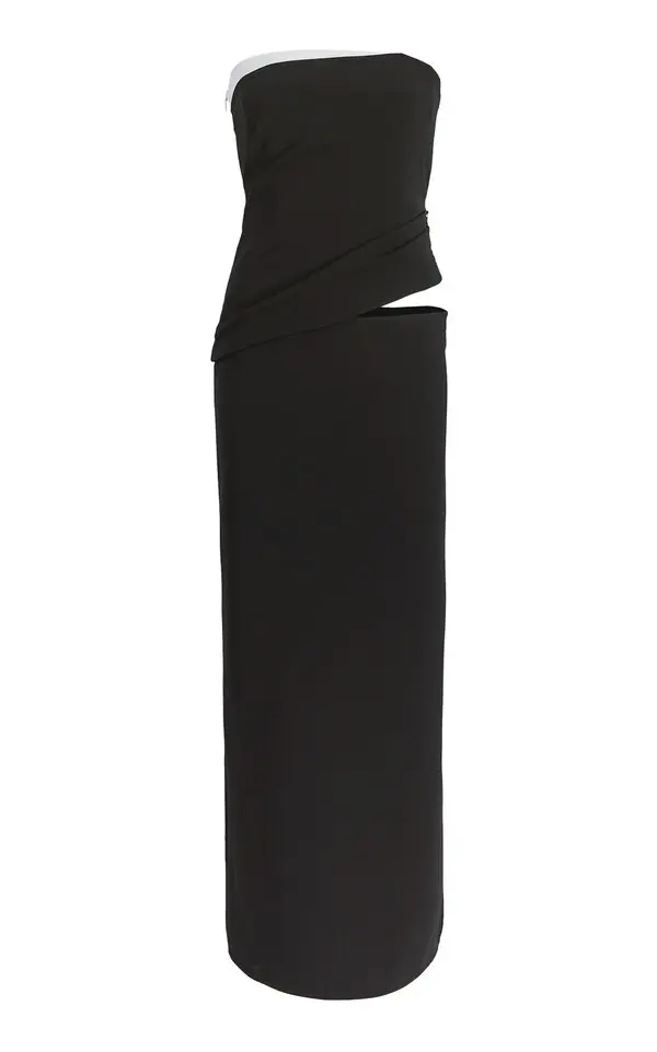 Proenza Schouler Jackie Crepe Midi Dress