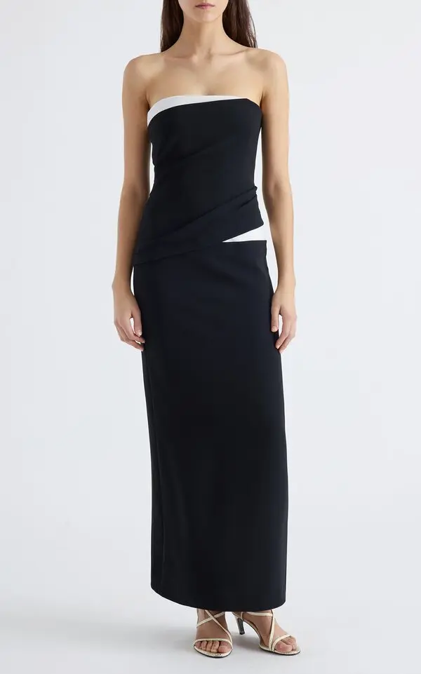 Proenza Schouler Jackie Crepe Midi Dress