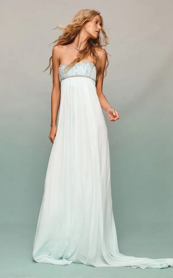 LoveShackFancy Lasala Chiffon Maxi Dress