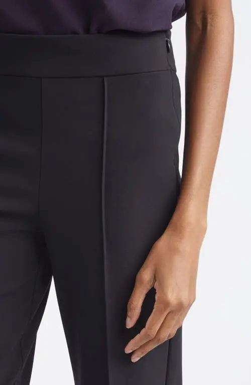Emporio Armani Flat-front Jersey Trousers