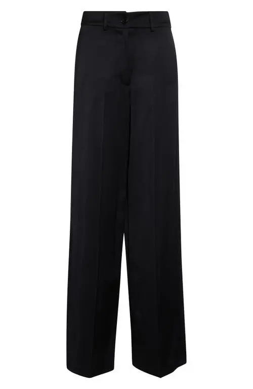 Emporio Armani Flat-front Jersey Trousers